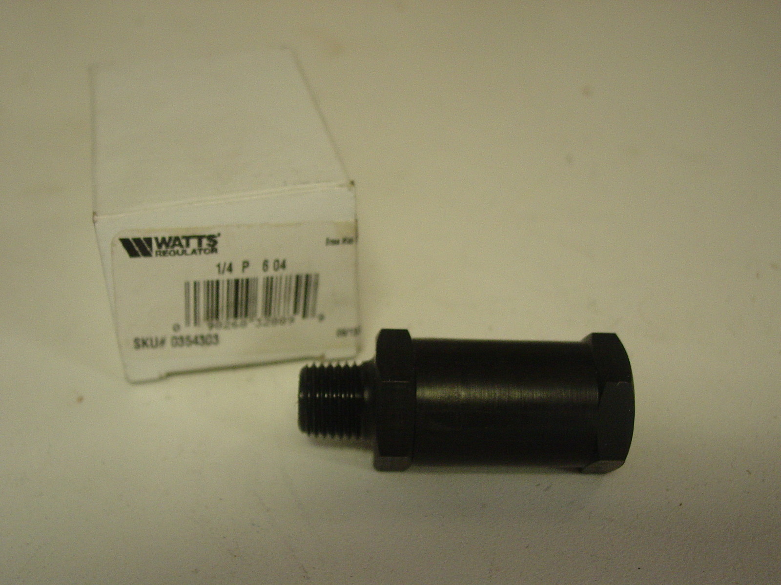 WATTS P6-04 1/4" CHECK VALVE COLE PARMER 98675-01 .5 PSI BREAK 1/4 NPTF ...
