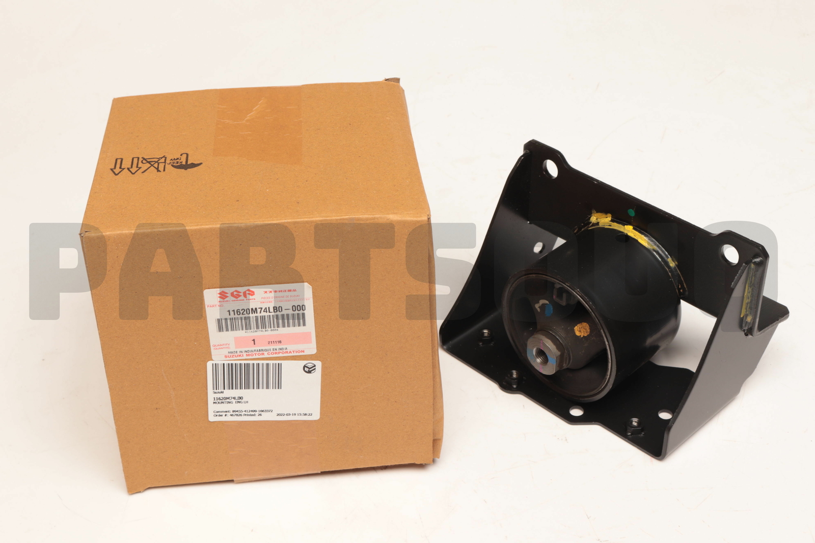 11620M74LB0 Genuine Suzuki MOUNTING ENG LH 11620-M74LB-0 | eBay