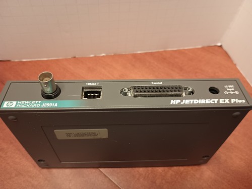 HP JetDirect EX Plus J2591A External Parallel Print Server | eBay