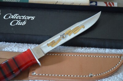 Buck Collectors Club 10th Anniversary knife model 105 | eBay
