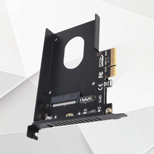 U.2 to PCIe Adapter Card PCI-E 4.0 X4 to 2.5 In U.2 SFF-8639 SSD ...