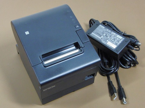 Epson TM-T88VII M371A 042 USB / Serial / Ethernet Thermal POS Receipt ...