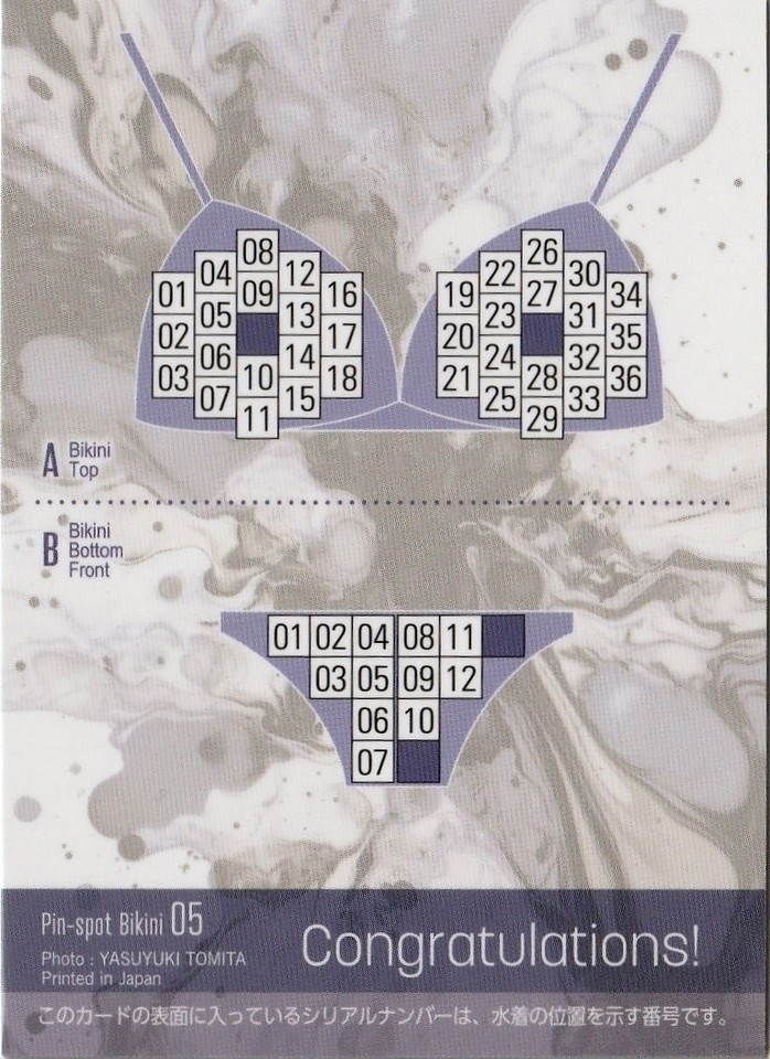 Hits Rin Takahashi 2025 35/36 Pinspo Bikini Card 05 Bra Trading | eBay