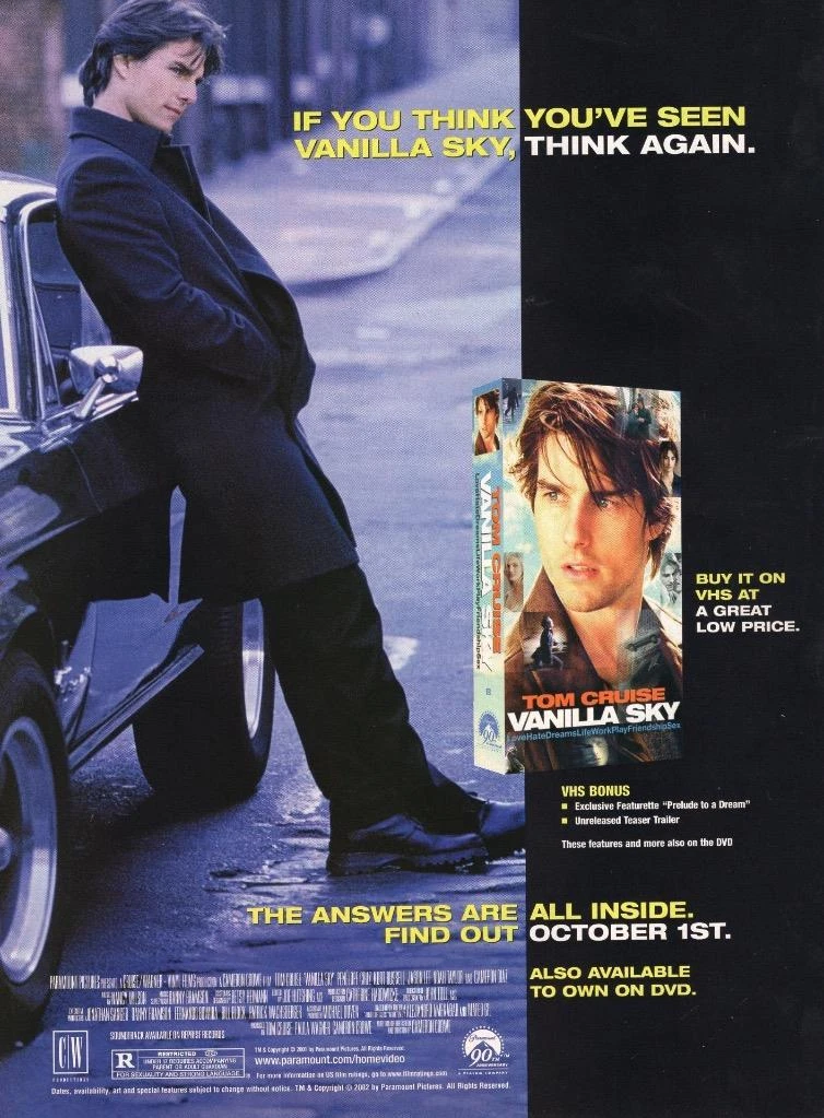 Vanilla Sky Movie Poster