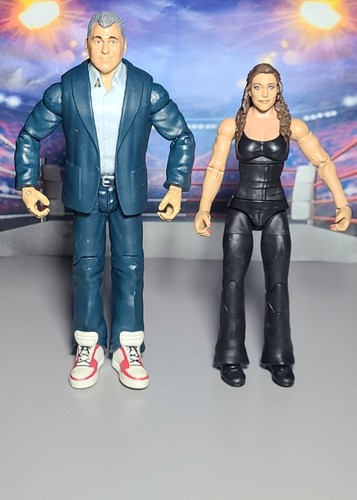 WWE Mattel Shane McMahon Basic 46 And Stephanie McMahon Elite 94 Set | eBay