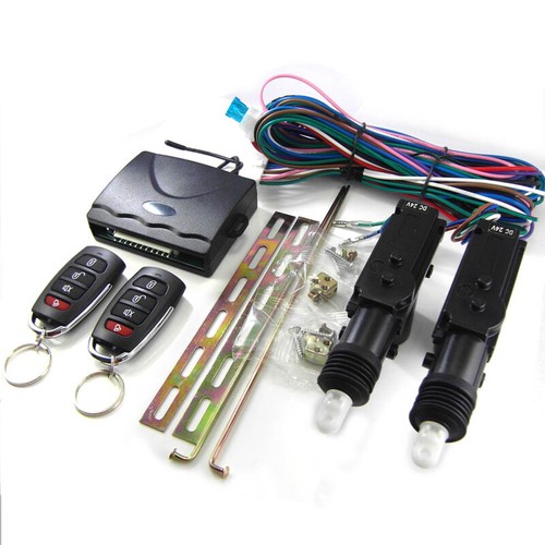 24V Truck Central 2-Door Power Lock Unlock Kit Keyless Remote Control ...
