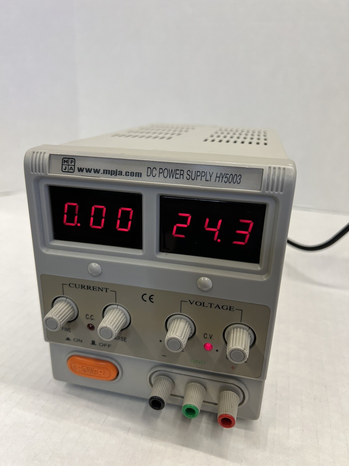 MASTECH POWER SUPPLY MODEL HY5003 0 -50VDC 0 3 AMP DC / LOT 2343 for ...