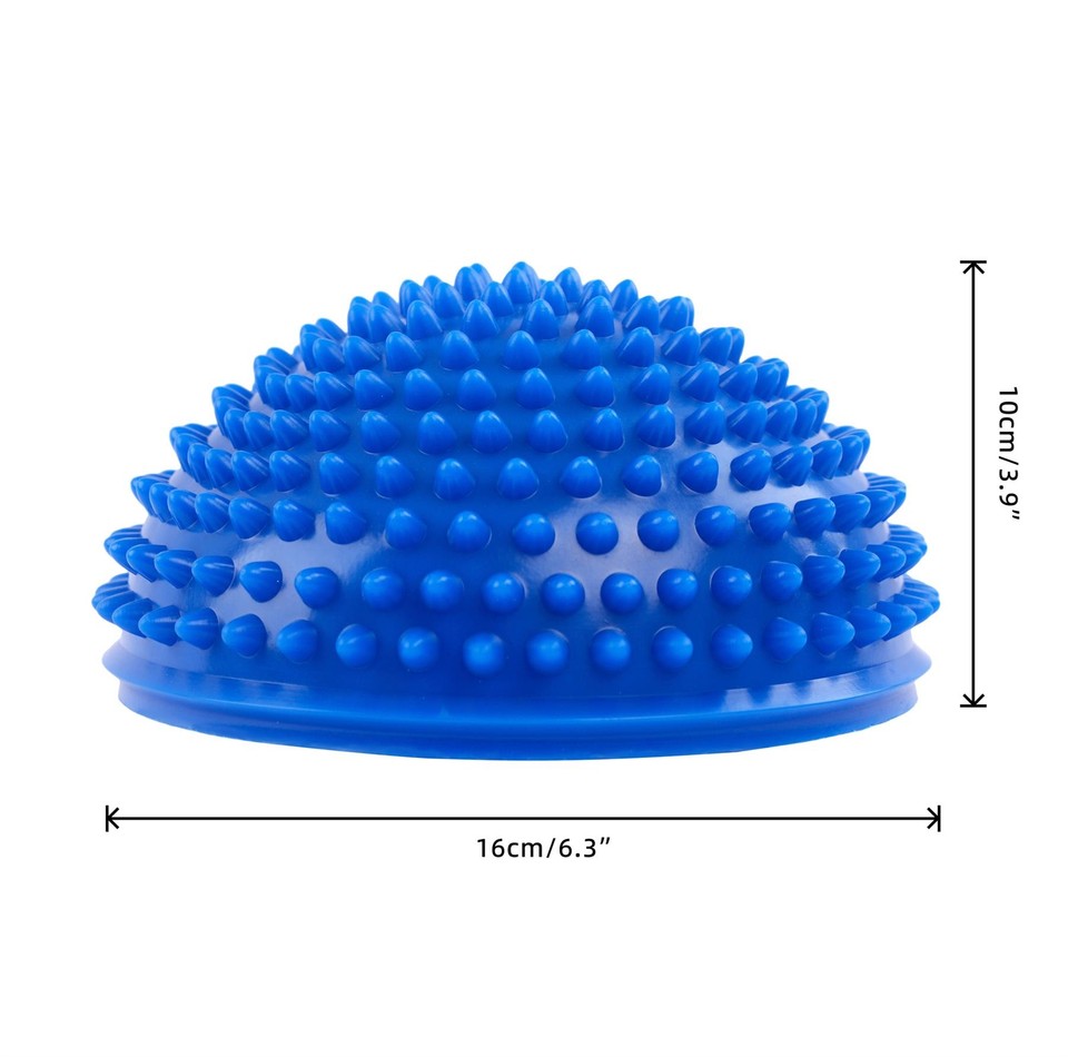 Hedgehog Balance Pods Spiky Half Balls Training Equipment Dome Exercise ...