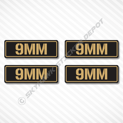 .45 ACP Sticker Vinyl Decal Molon Labe 1911 Hand Gun Bullet Caliber ...