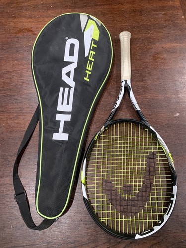 Head Heat IG Innegra Tennis Racket W/ Bag - Size 3 (4-3/8) Grip | eBay