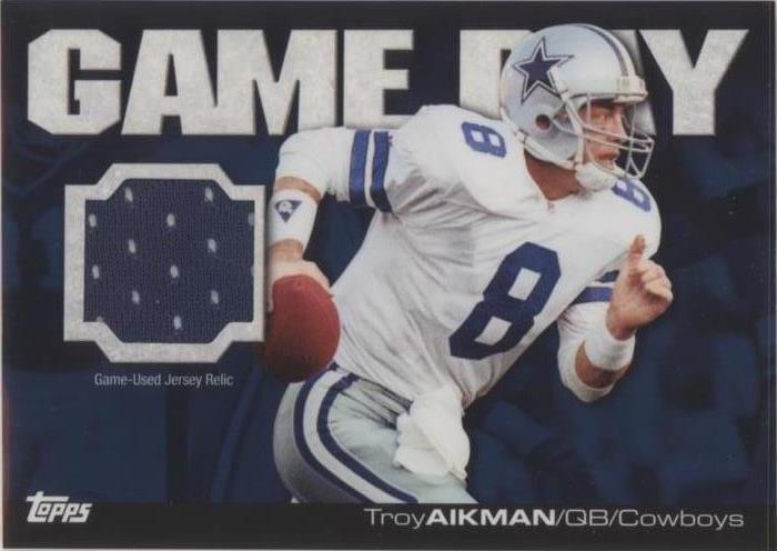 2011 Topps - Game Day Relics Troy Aikman #GDR-TA (MEM) for sale online ...