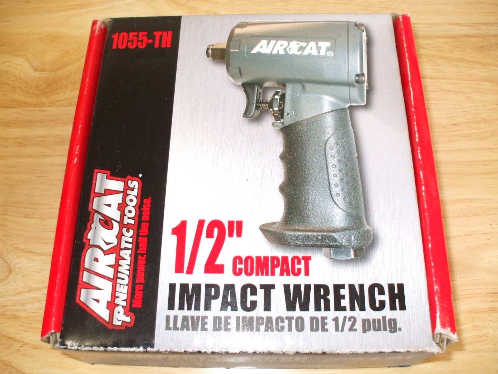Aircat 1057-TH 1/2" Drive Compact Stubby Air Impact Gun Wrench ...