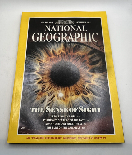National Geographic Magazine The Sense of Sight Nov 1992 | eBay