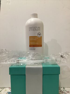 Avon Moisture Therapy Daily Skin Defense Body Lotion With Pump 33.8 oz ...