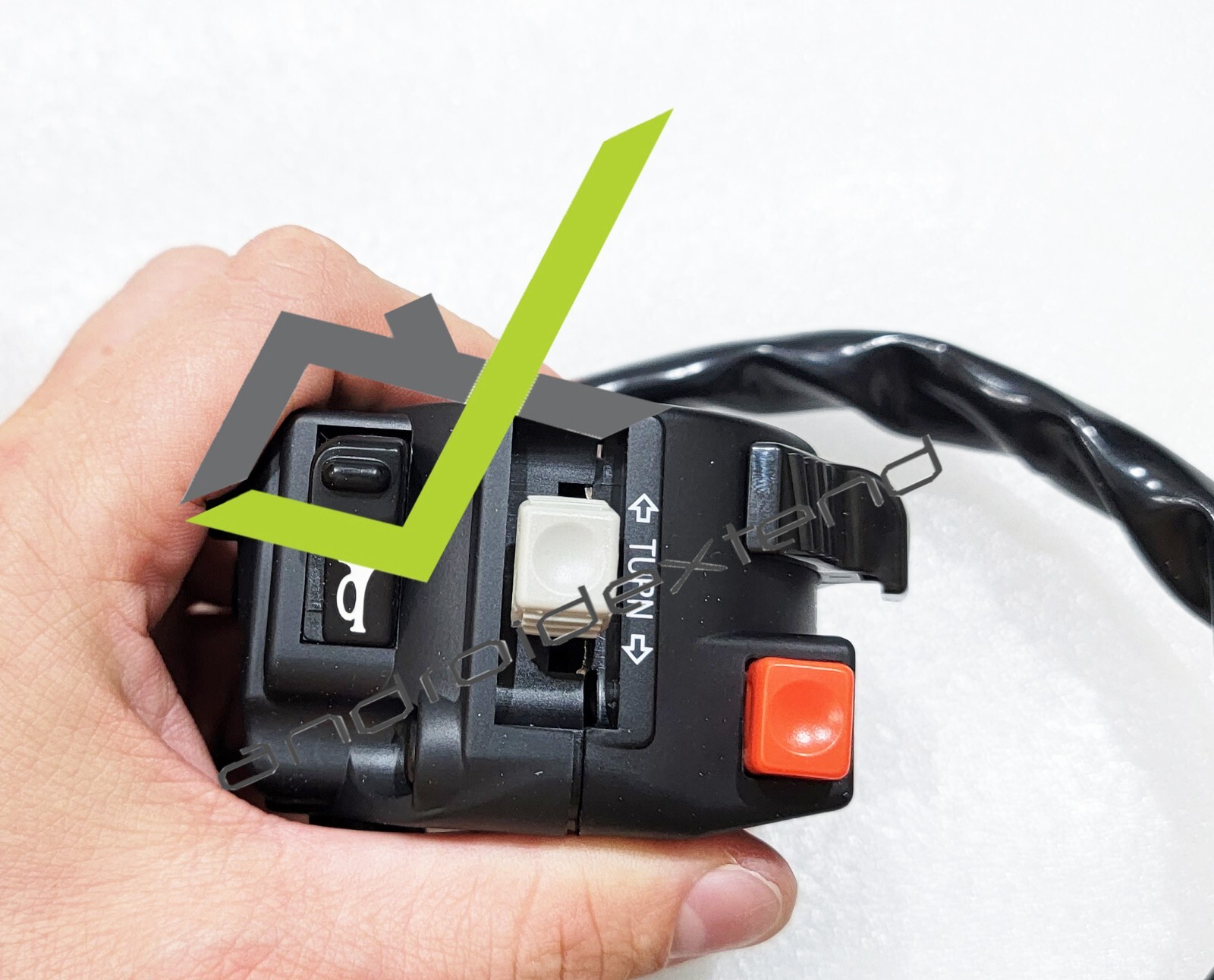 KYMCO MAXXER450 MXU400/465/500/550/700 HANDLE SWITCH LEFT 3520A‑LDB5 ...