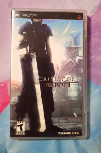 CRISIS CORE: FINAL FANTASY VII (SONY PSP) 2008 SQUARE ENIX RPG COMPLETE ...