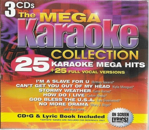 The Mega Karaoke Collection by Karaoke (CD, Oct-2002, Madacy ...