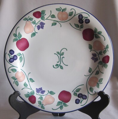 Dinner Plate Princess House China Orchard Medley Pattern 10 5/8" | eBay