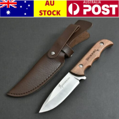 Browning Knife Fixed Opening Pocket Knife Hunting, Camping, Survival ...