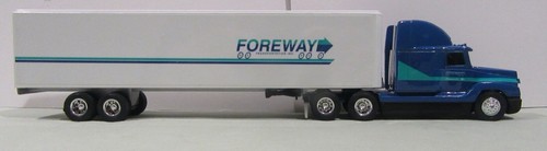 ERTL Foreway Express Freightliner 120 Tractor Trailer 1/64 Scale (1993 ...