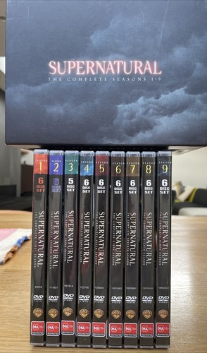 Supernatural DVD Boxset Seasons 1-9 A A Box Set Supernatural 53 Discs ...
