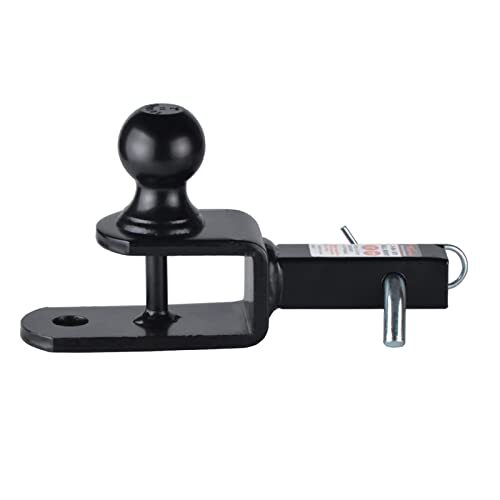 84031 Atv Hitch Ball Mount 2 Inch Ball With 11/4 Inch Solid Shank With ...