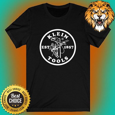 Klein Tools Logo Men's Black T-shirt S-3XL Q2147 | eBay