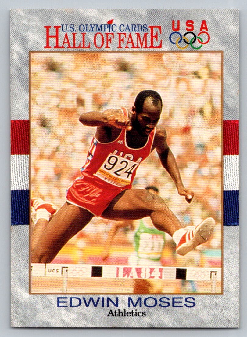 1991 Impel U.S. Olympic Hall of Fame #25 Edwin Moses | eBay