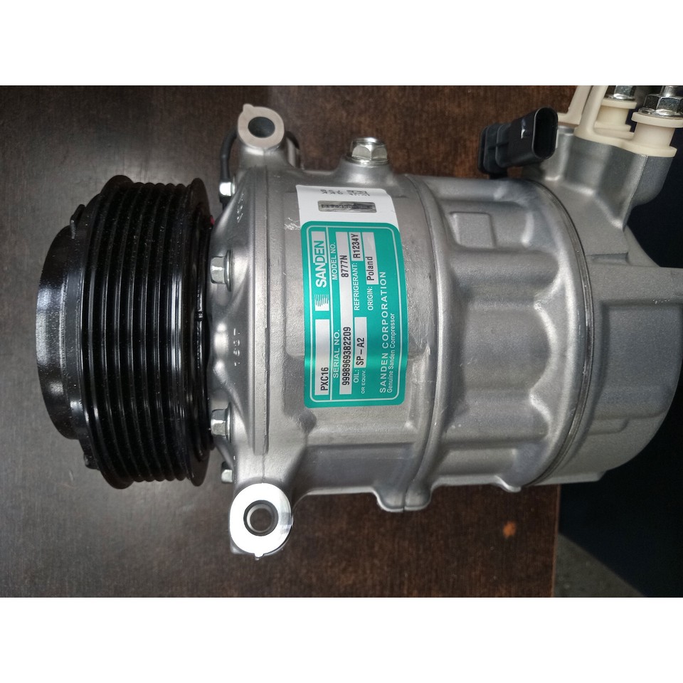 LAND ROVER AC COMPRESSOR RANGE RR SPORT VELAR DISCOVERY LR112585 SANDEN ...