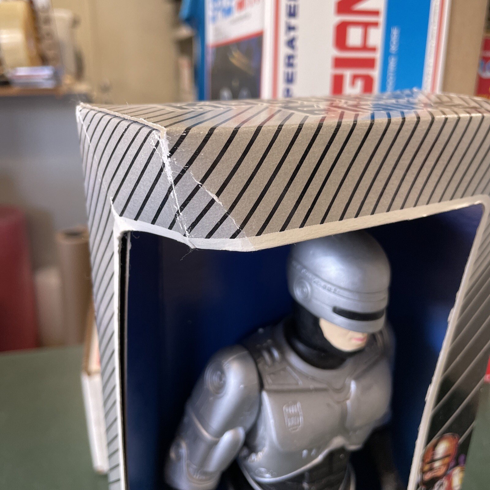 Vintage RoboCop Action Figure 12” Bootleg Knock Off Sci-Fi Robot Toy In ...