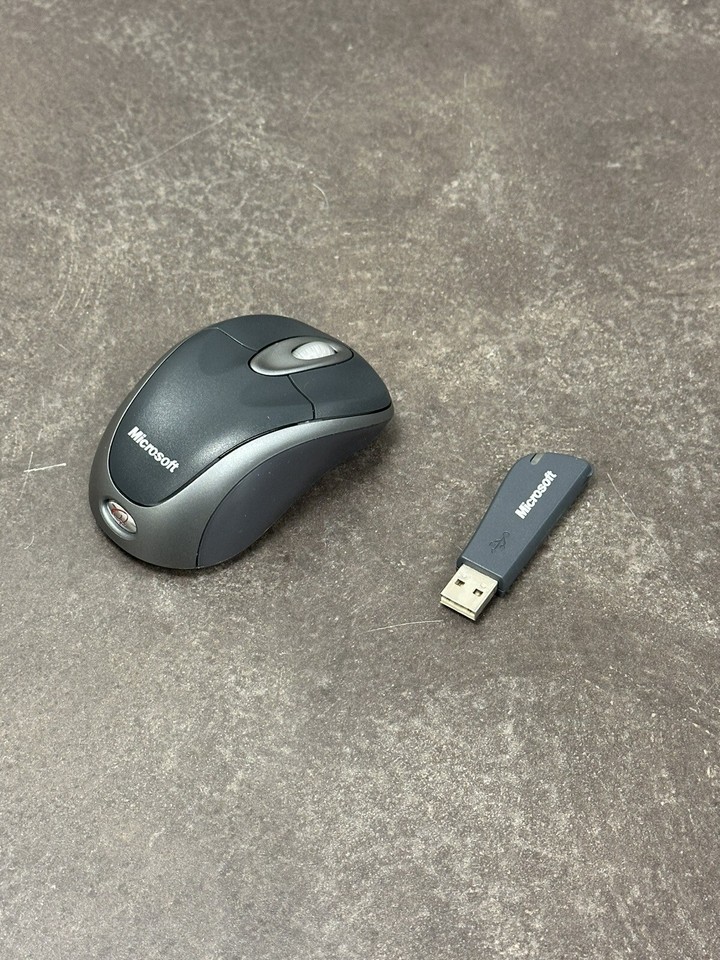 Genuine OEM Microsoft Wireless Mobile Mouse 3000 PC| Mac USB MODEL 1359 ...