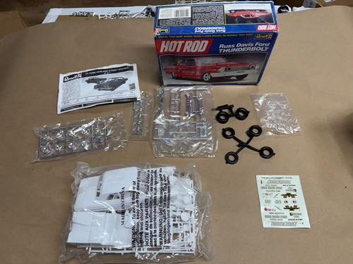 VINTAGE REVELL HOT ROD 1964 FORD THUNDERBOLT RUSS DAVIS 1/25 CAR MODEL ...