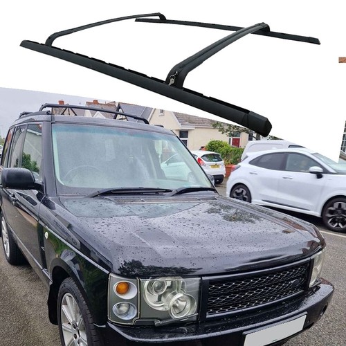 2PC Roof Rails +2PC Cross Bars Fits For Land Rover Range Rover L322 ...