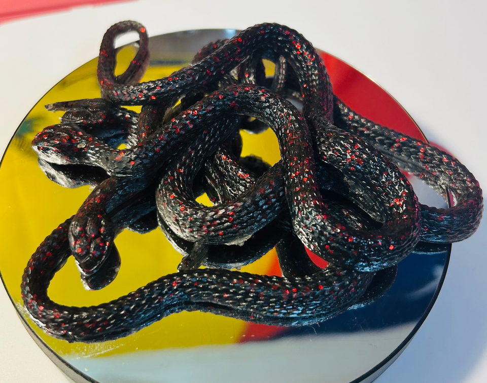 15” Floating Salted Snake Baits – 4 Pack | Brains Baits Big Fish Soft ...