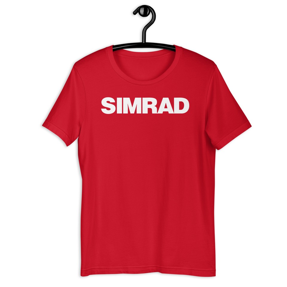 NEW SIMRAD LOGO T-Shirt MARINE ELECTRONIC Tee S-5XL | eBay