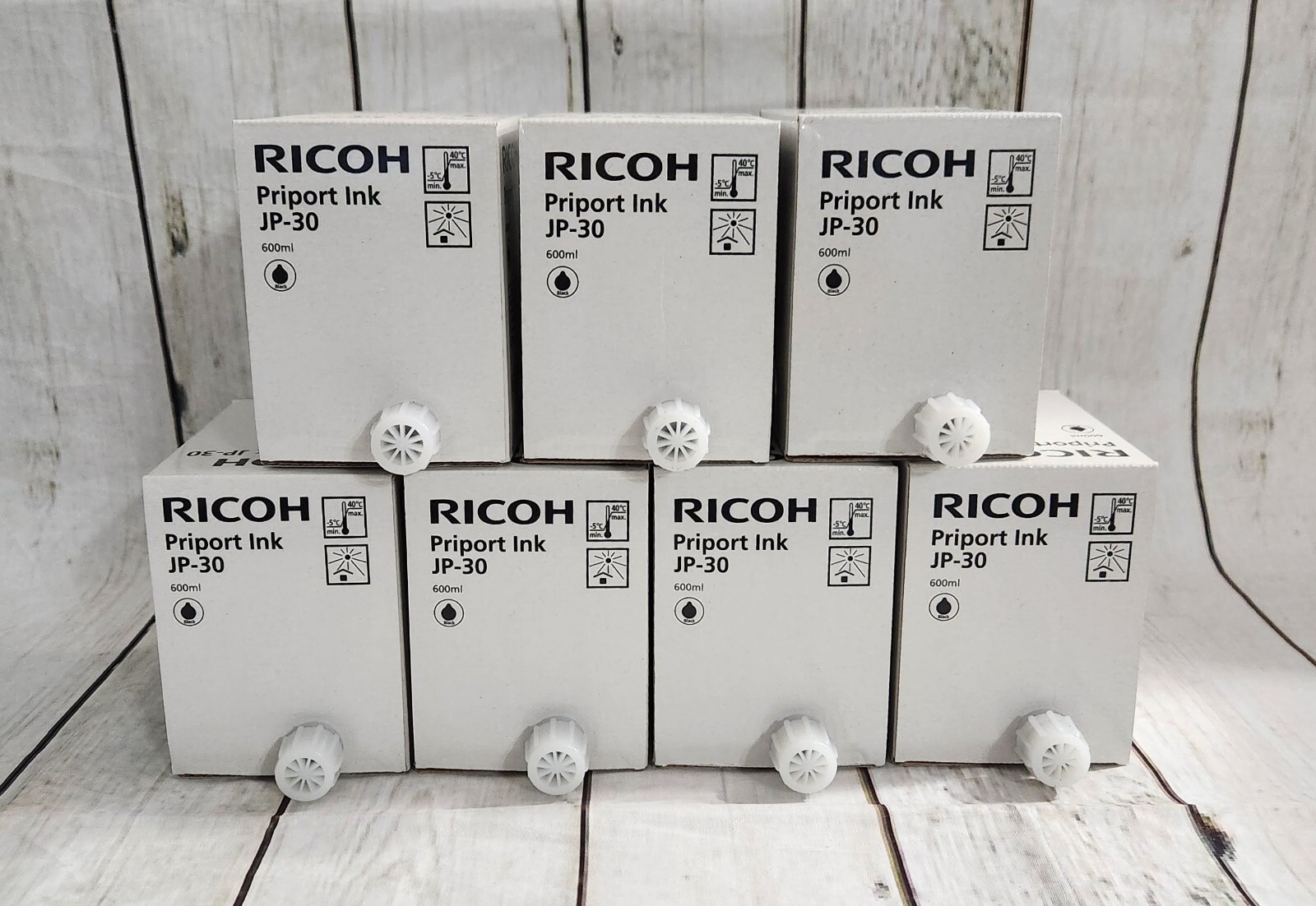 NEW Lot of 7 RICOH Brand JP-30 Priport Ink BLACK | eBay