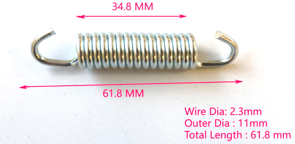 Expansion Spring Various Sizes Tension Extension Expanding Extending ...