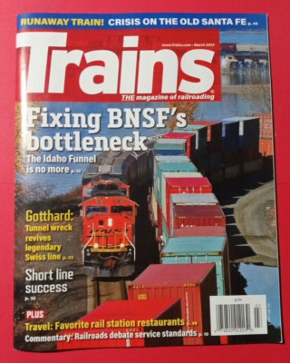 Trains Magazine March 2024 | eBay