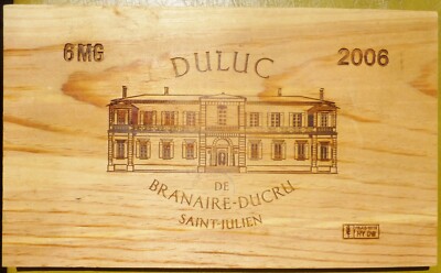 Château DULUC de BRANAIRE-DUCRU 2006 Grande ESTAMPE Saint JULIEN Médoc ...