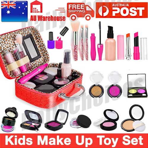Kids Pretend Make Up Kit Play Beauty Makeup Set Glamour Girl Cosmetic ...