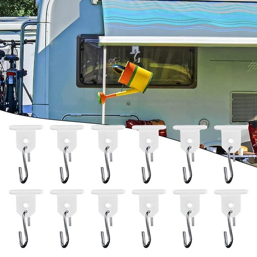 Camping Awning Hooks for RV Sunshade 12PCS of Durable Hooks for Caravan Camper | eBay