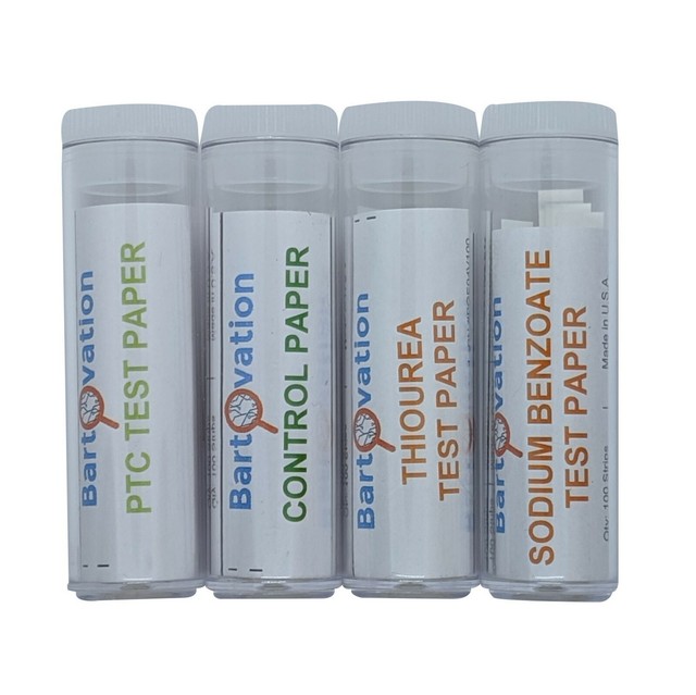 Lab Quality Super Taster Strips Test Kit With Phenylthiourea PTC Sodium ...