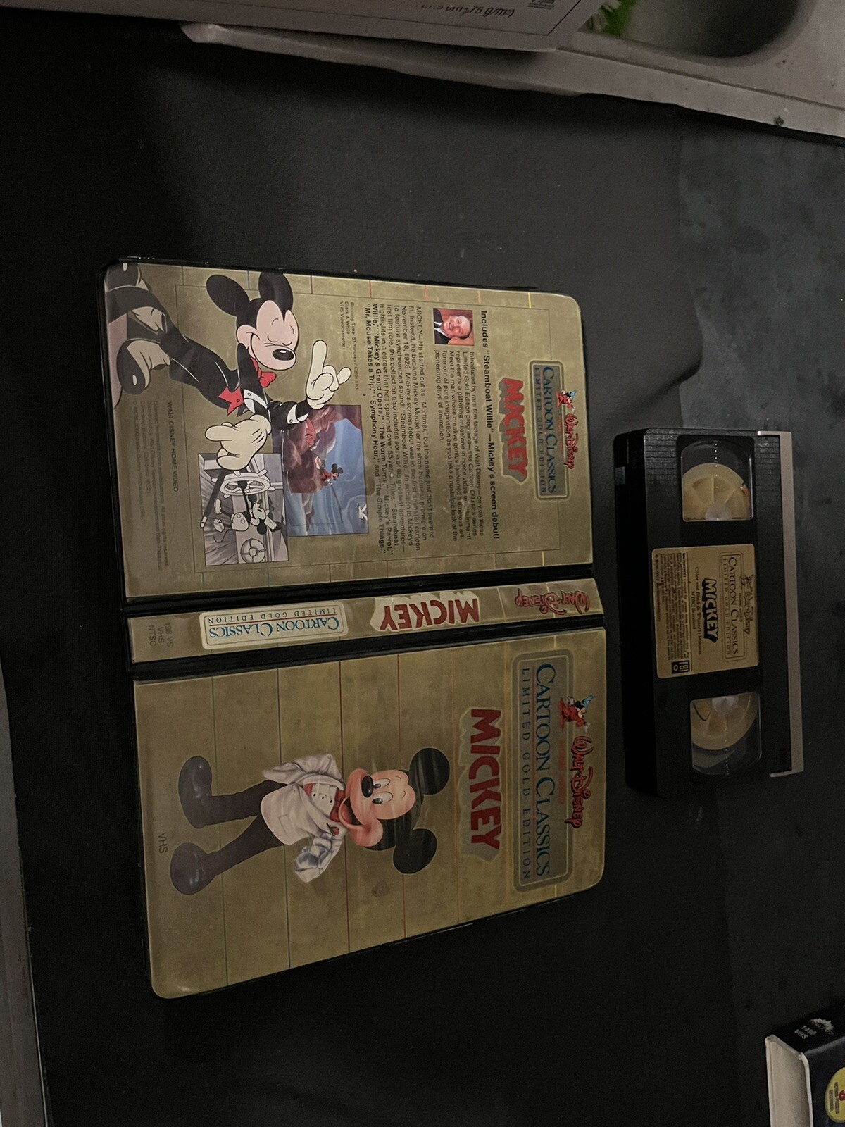 Walt Disney Home Video Cartoon Classics Limited Gold Edition Mickey ...