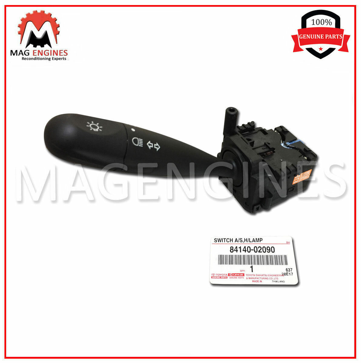 84140-02090 GENUINE OEM HEADLAMP DIMMER SWITCH ASSY 8414002090 | eBay