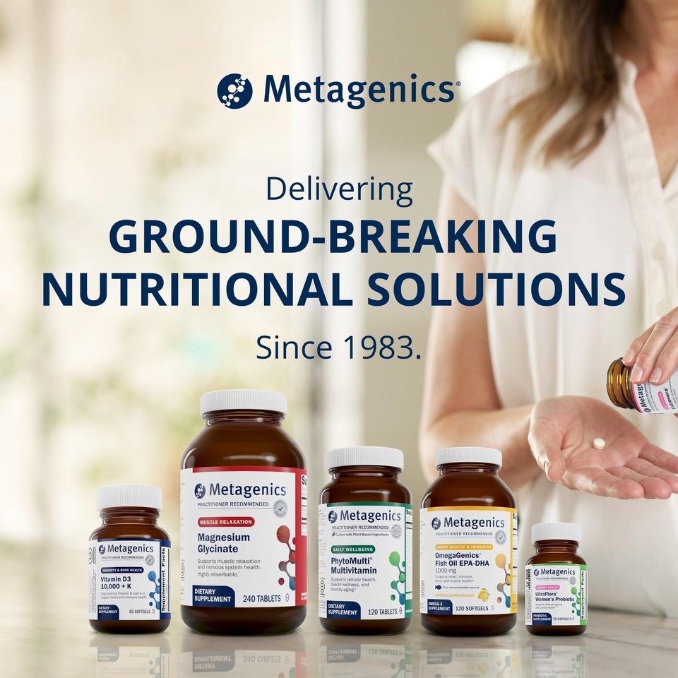 Metagenics Vitamin D3 5000 - for Immune Support, Bone Health & Heart ...