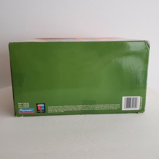 TMNT Shell Cycle 2002 MIB Ninja Turtles Vehicle Playmates Toys ...