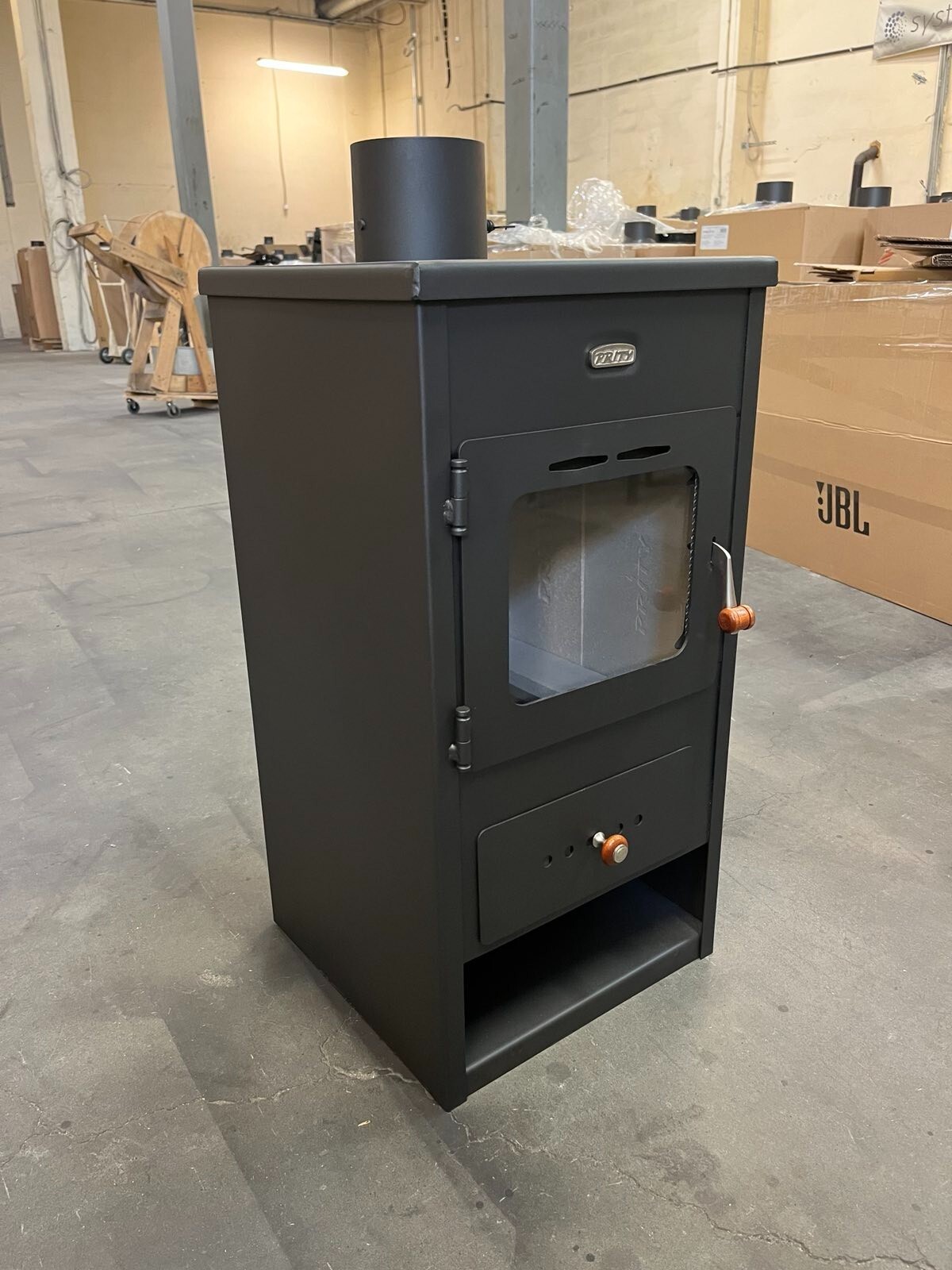 Prity K1 Optima Holzofen - Schwarz, 8kW online kaufen | eBay.de