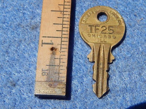 1940-1942 Wurlitzer 700 800 750 780 850 Cabinet Key TF 25 - vintage ...