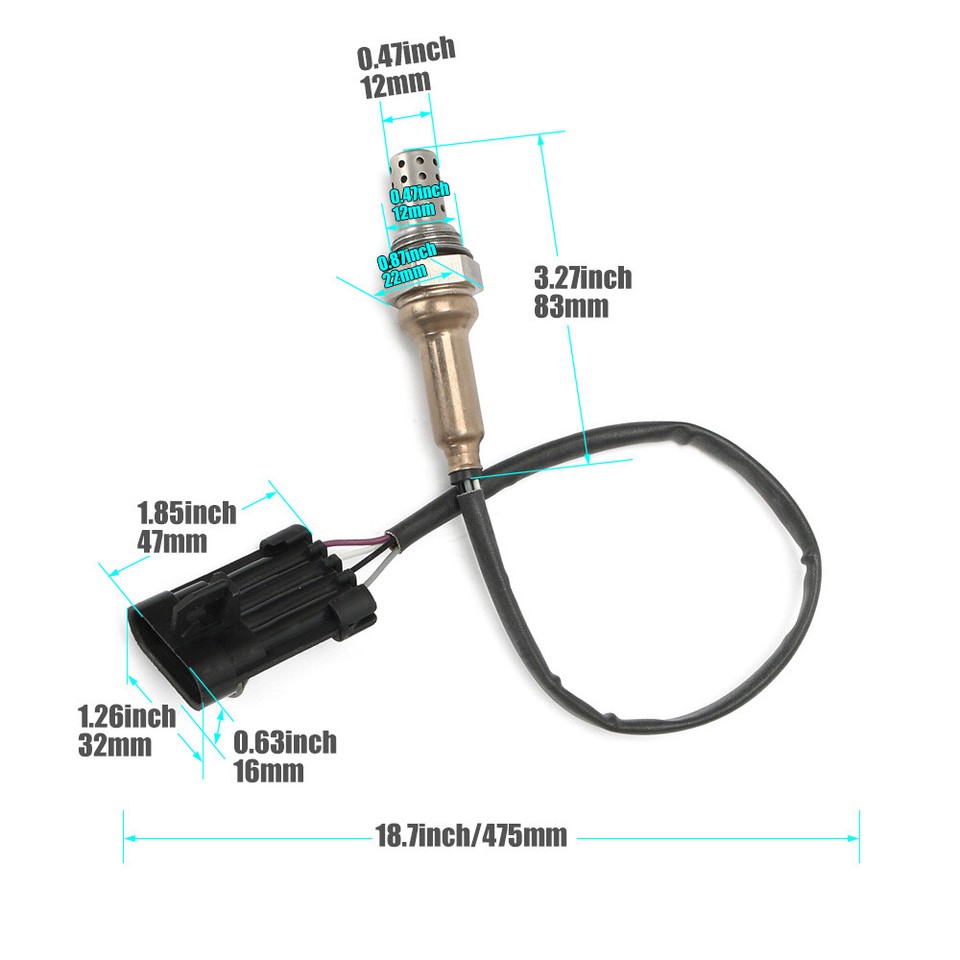 O2 Oxygen Sensor for Bennche Bighorn Hisun Massimo Bennche Rode 39160 ...