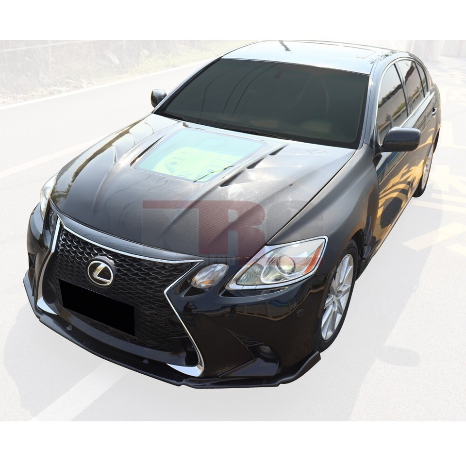 for 2006-2012 GS F GS350 GS200t GS300 Lexus DT style vented Carbon ...